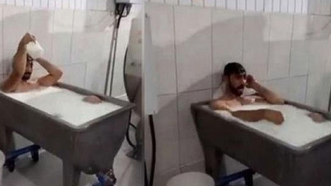 'Süt banyosu' skandalına imza atan Emre Sayar meslek değiştirdi - Tele1 TV Canlı yayın