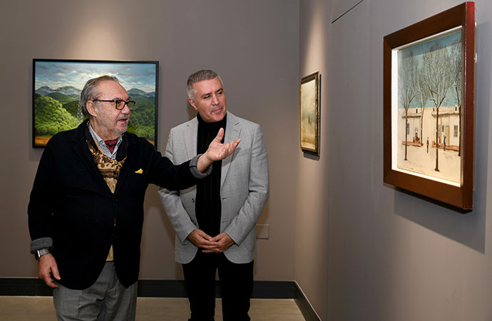 Ressam Yalçın Gökçebağ’ın ‘Geçmiş Uzun Sürer’ isimli resim sergisi Ada ...