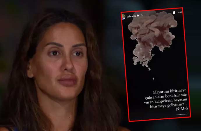 Survivor All Star'da Sahra Işık yarışmadan çekildi, ilk paylaşımı olay ...